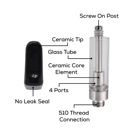 CCELL Cartridge Black 1ml (Box of 1000)